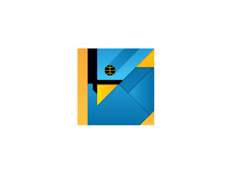 Deco Nuggets Basketball by Ozzmata on Dribbble