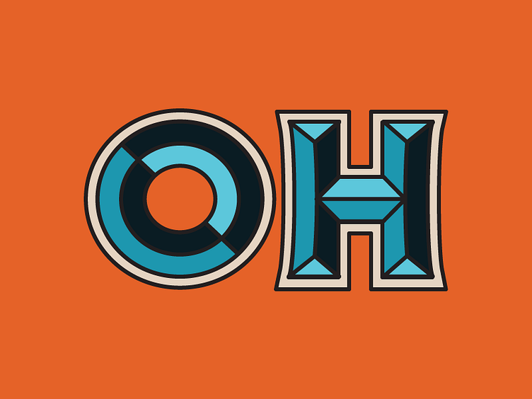 Saturday Night Letters by Blankenship on Dribbble