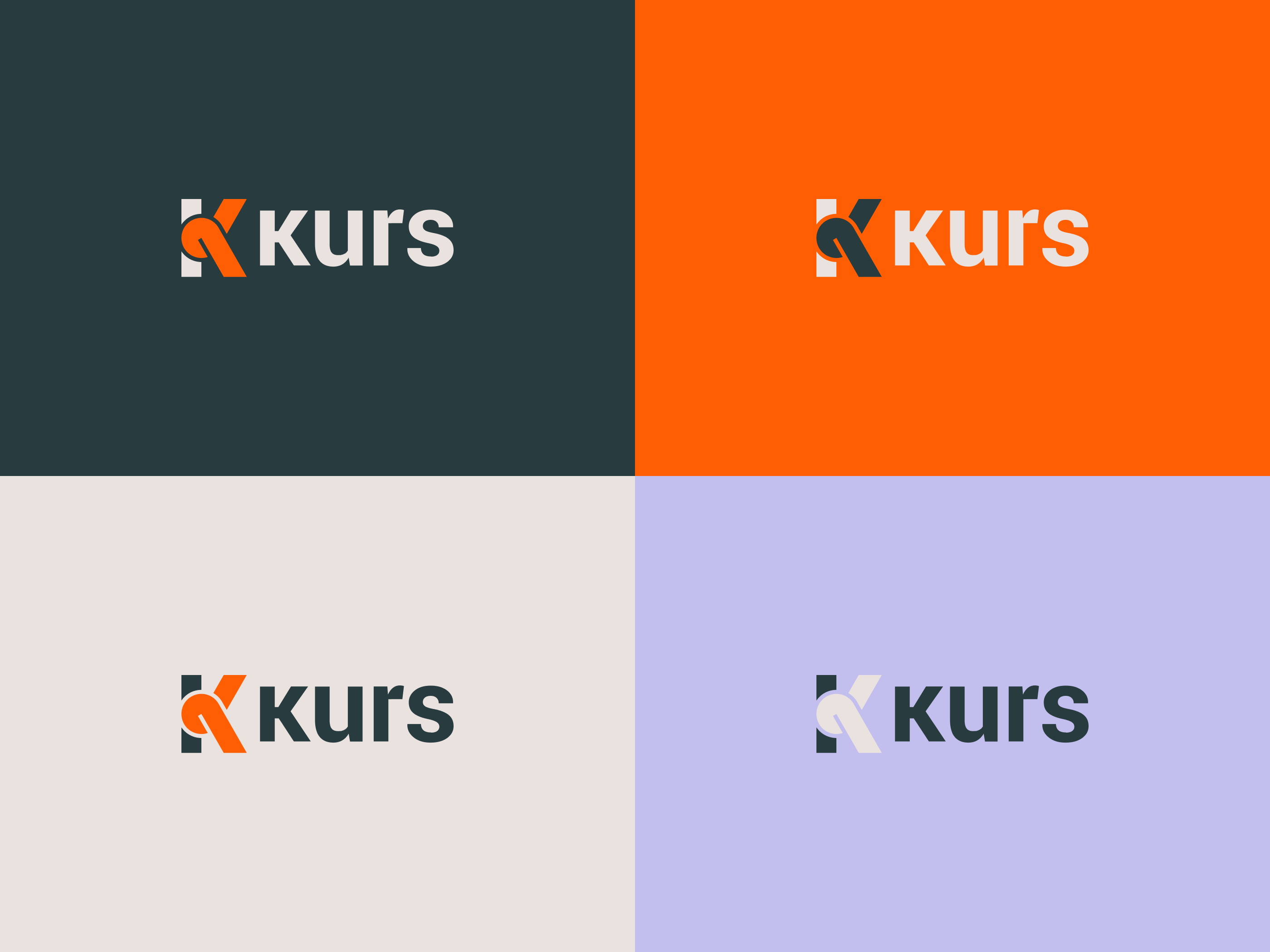 Kurs | Logo design by Oleg Coada on Dribbble