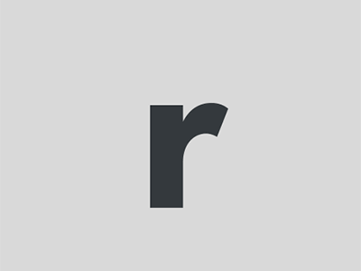 Comb your "r" by Tim Pachuau on Dribbble