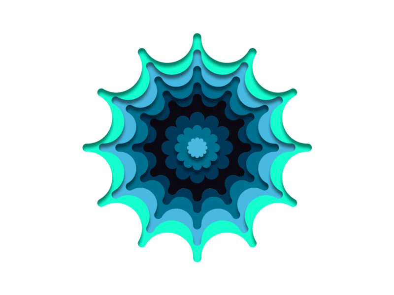 Twirl 1 1 Color Layer Art By Rich Armstrong On Dribbble