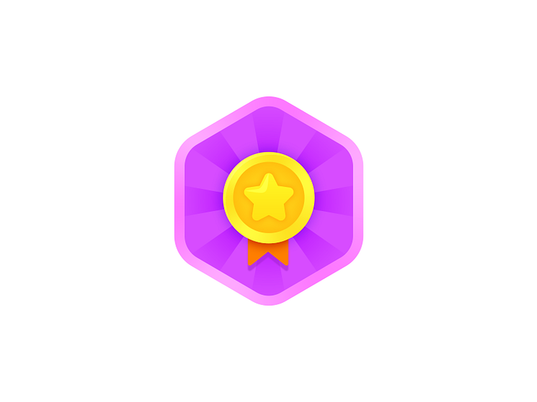 GUI Kit Yellow Kids Icon Badge by LAYERLAB on Dribbble