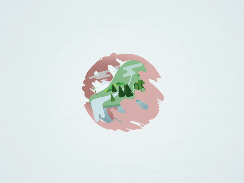 Earth Animation by Michael Rusakov on Dribbble