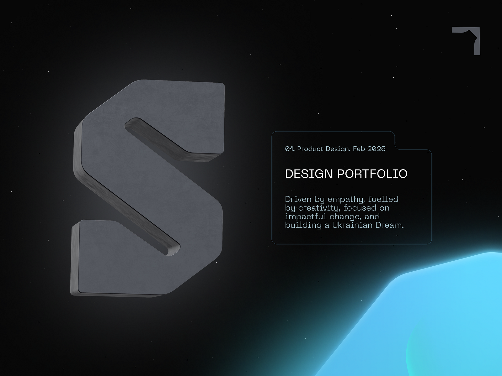 Design portfolio branding by Stepan on Dribbble