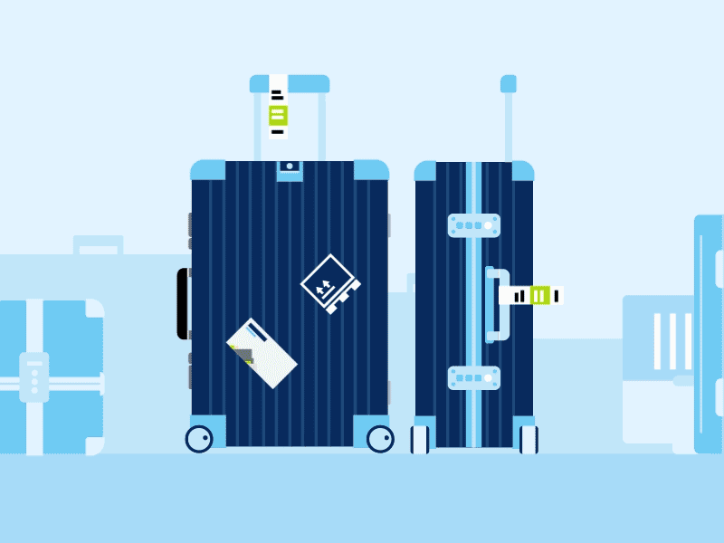 Browse thousands of Luggage images for design inspiration | Dribbble