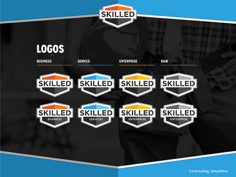 Skilled Logo Design by AtticSalt on Dribbble