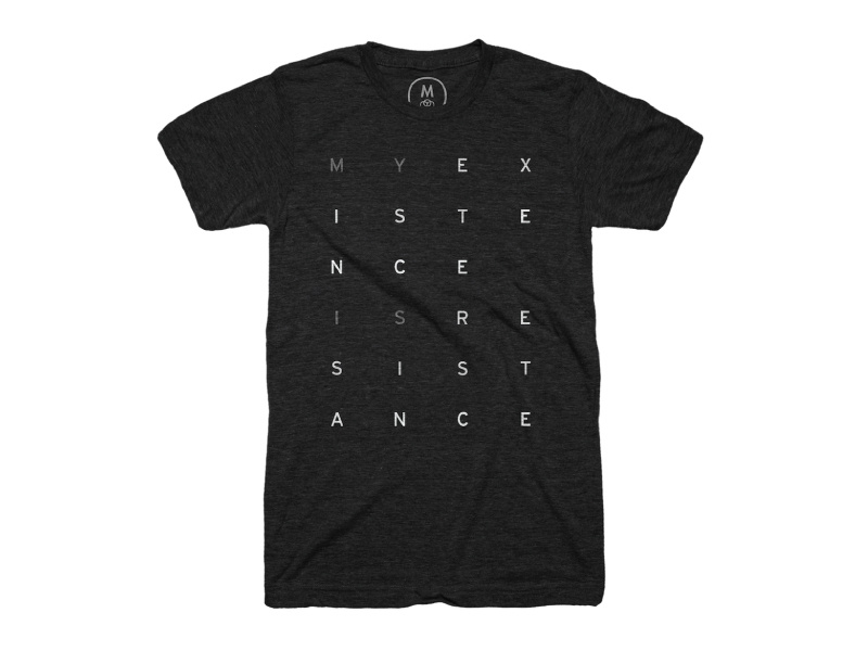 My Existence Is Resistance by Justin Theroux on Dribbble