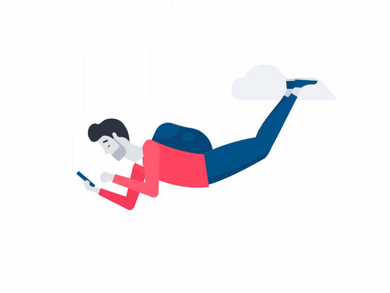 The Next Ad - Skydive by Wevoke on Dribbble