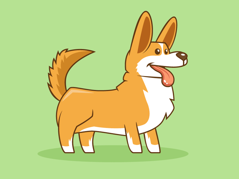 Corgi Rennende Gifs Animated Corgi Gifs Vectors & Illustrations For