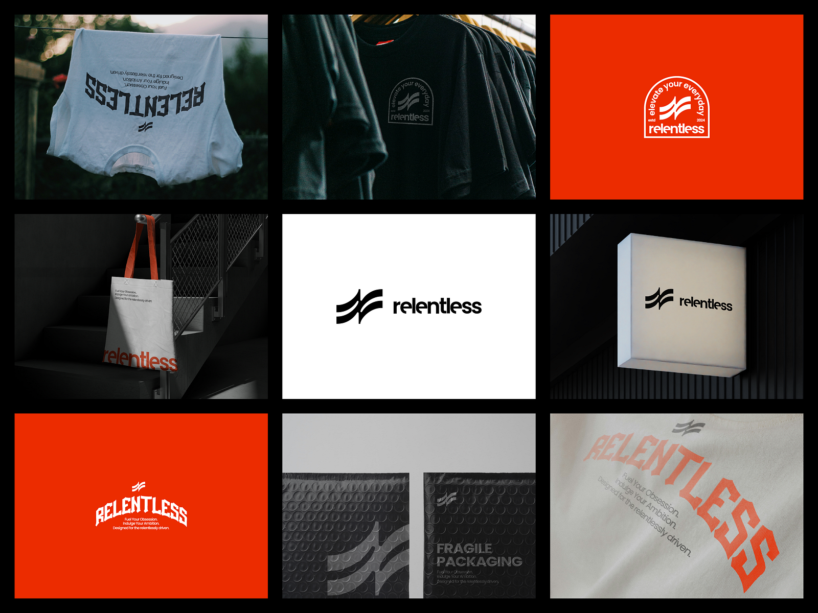 relentless | logo design by Ben De Leon on Dribbble