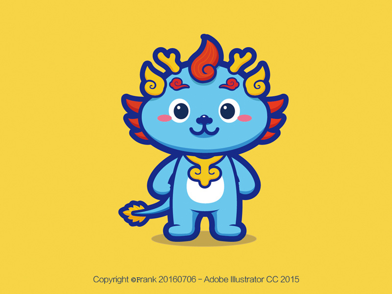 Baby Qilin－1 by Frank Wang on Dribbble