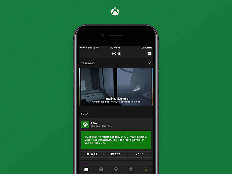 XBOX Redesign by Anagh Sharma on Dribbble