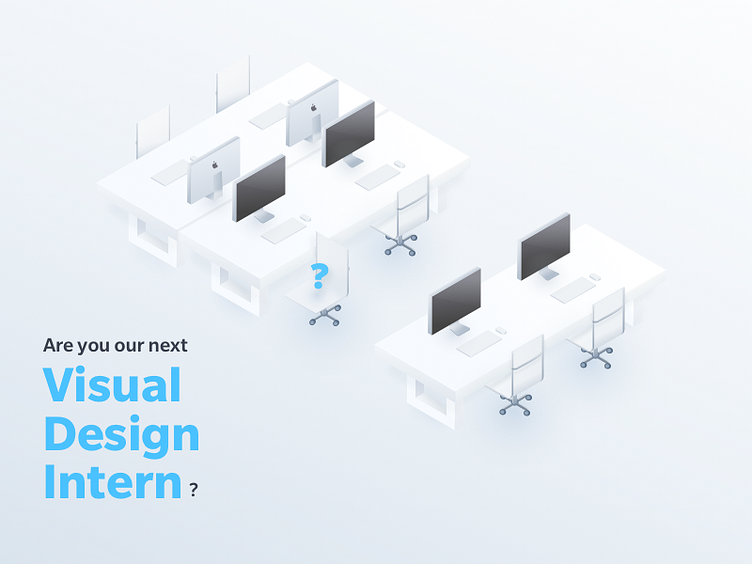 Internship Isometric Illustration by Yummygum on Dribbble