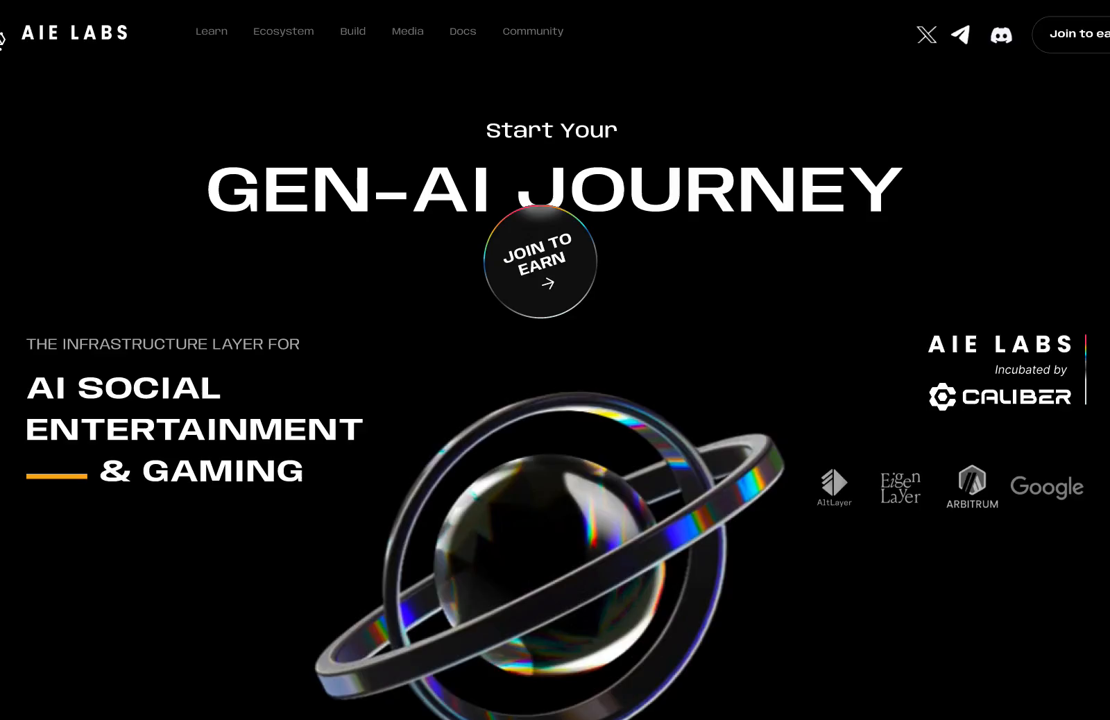 AIE LABS - The Infrastructure Layer for AI Social Entertainment by Leon on Dribbble