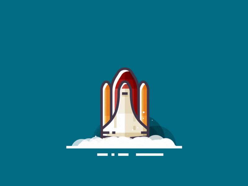 Rocket Launch Motion Design By Andrew Kliatskyi On Dribbble