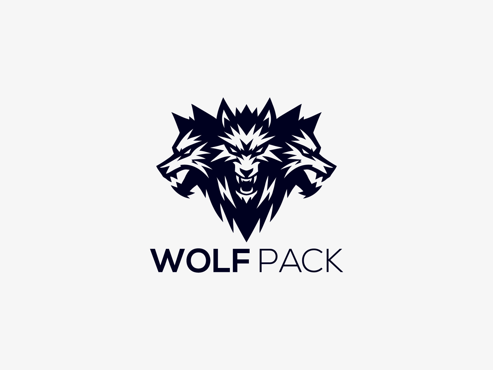 Wolf Logo by Ben Naveed 🇺🇸 on Dribbble