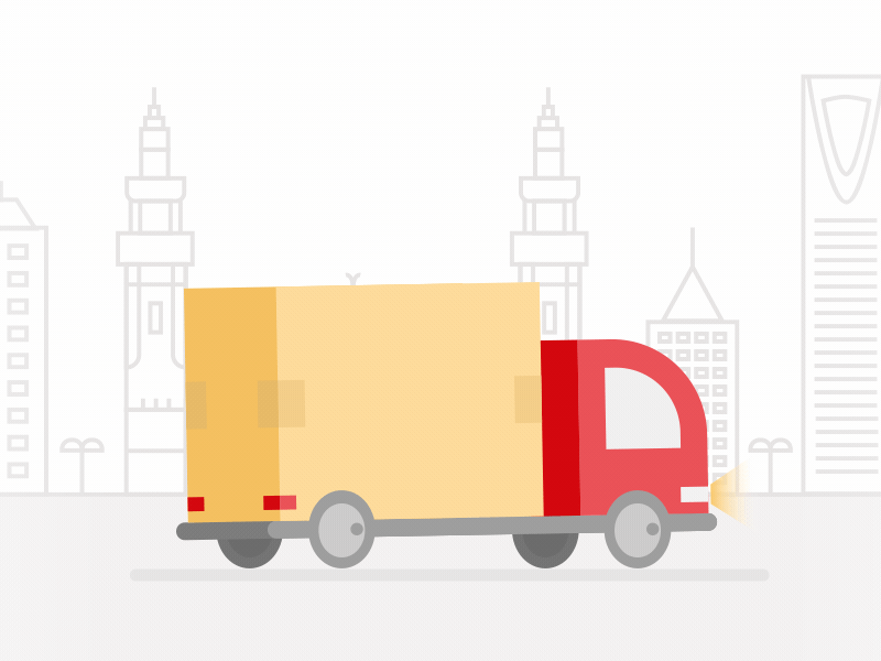 Delivery truck by Serhii Halata on Dribbble