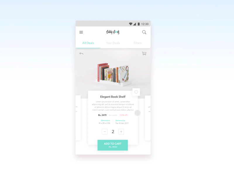 Browse thousands of Carousel Card images for design inspiration | Dribbble