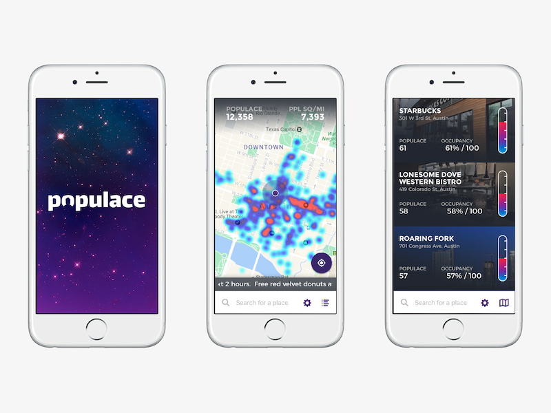 Crowd Visualization App by Zach Hajjaj on Dribbble