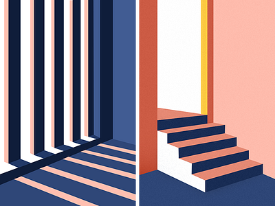 Light & Shadow by kawen on Dribbble