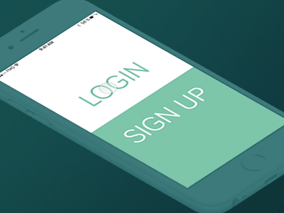 Big Login/Signup by Felipe on Dribbble