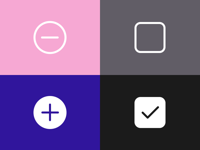 Plus/Minus Toggle Transition by Marvin Rudolph on Dribbble