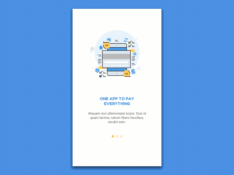 Intro Screen Android designs, themes, templates and downloadable ...