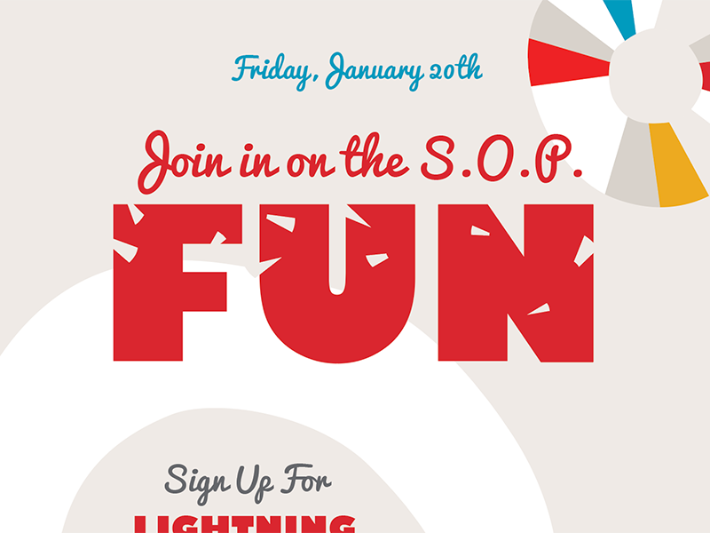Event Poster by Stacey Cacho on Dribbble