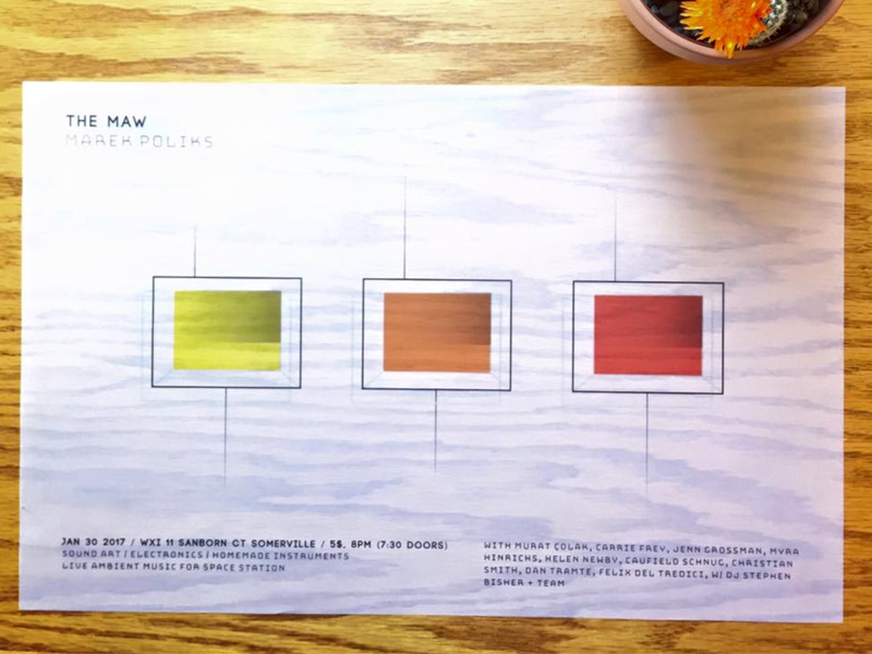 The MAW - see-through poster work by Erika McLepke on Dribbble