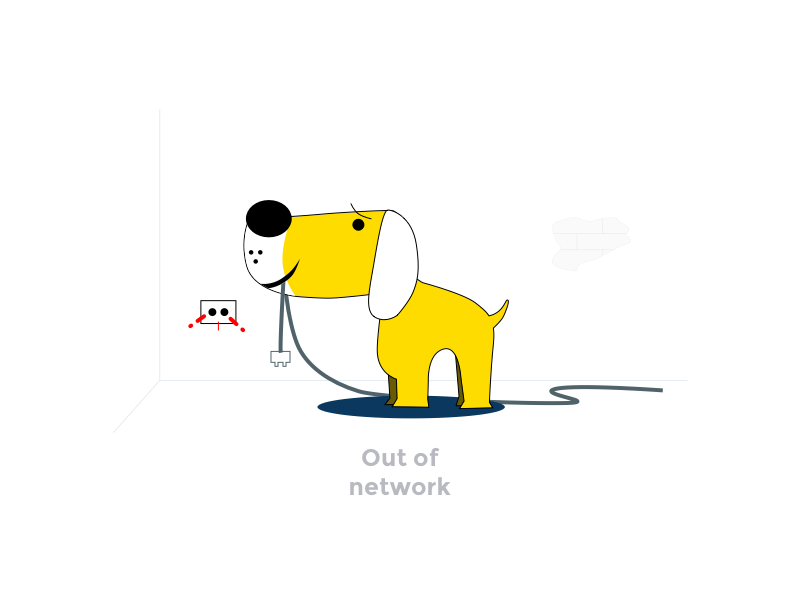 Out Of Network by Kailash Singh Bhati on Dribbble