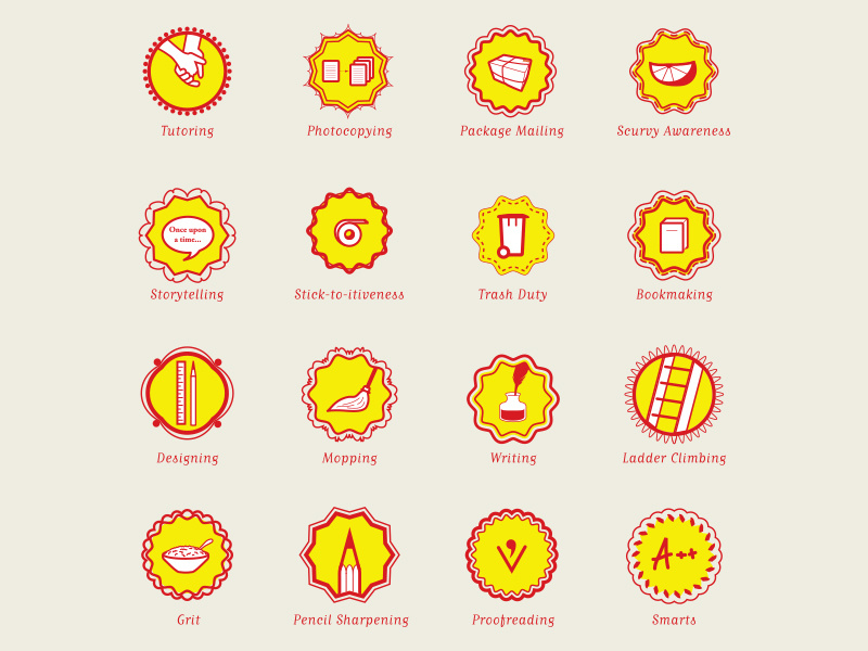 826 Valencia Intern Badges by Ofri Afek on Dribbble