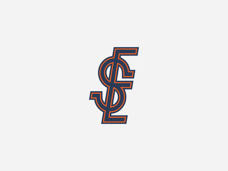 Geometric Monogram ( E + S ) by Tom Richardson on Dribbble