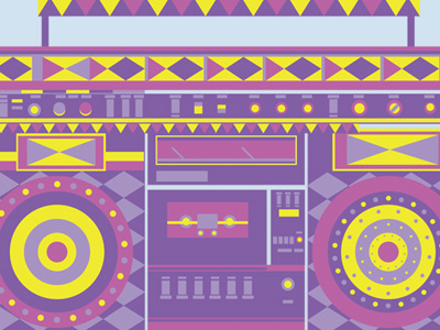 Candy Boombox by Brad Steinberg on Dribbble