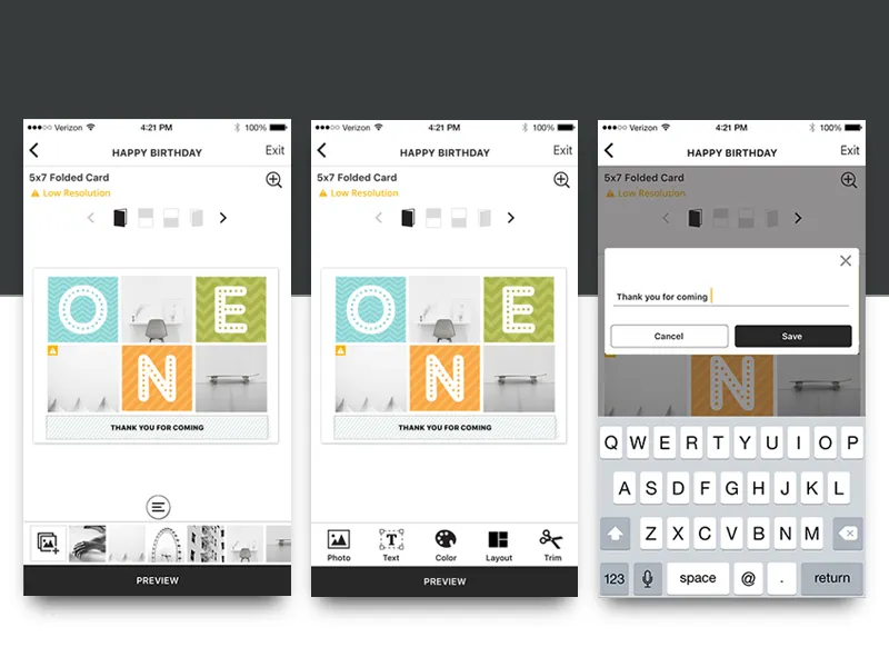 Photo Card Design designs, themes, templates and downloadable graphic ...