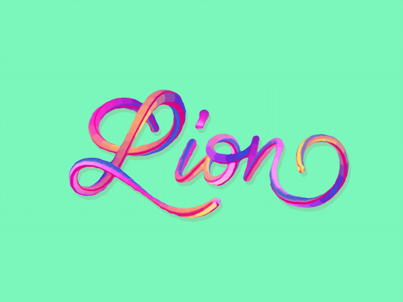 Lettering Animation by Anya Bohdanova on Dribbble