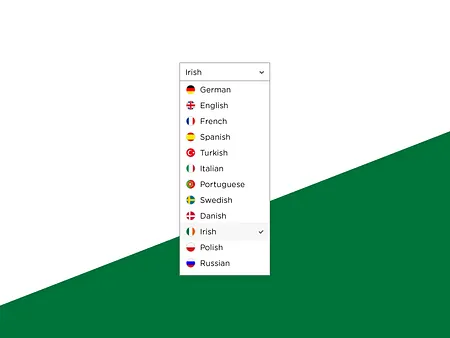 Language Selector designs, themes, templates and downloadable graphic ...