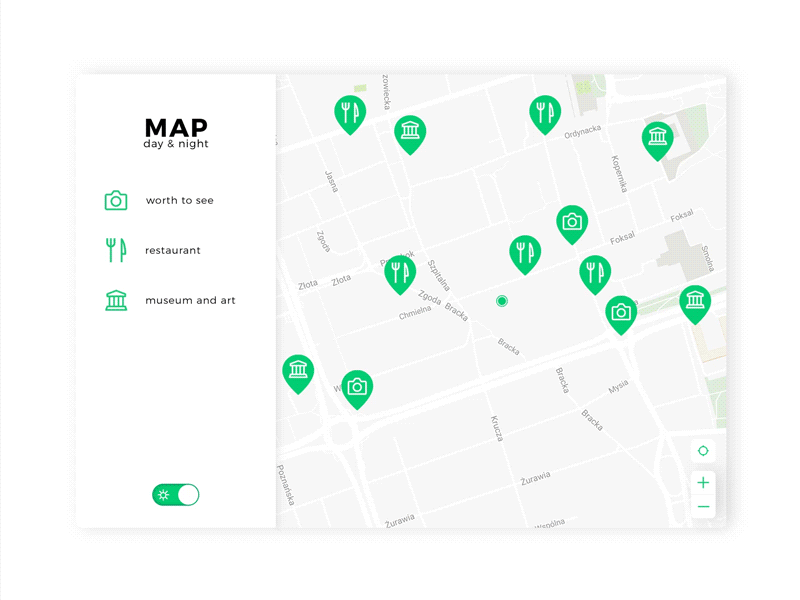 Browse thousands of Night Map images for design inspiration | Dribbble