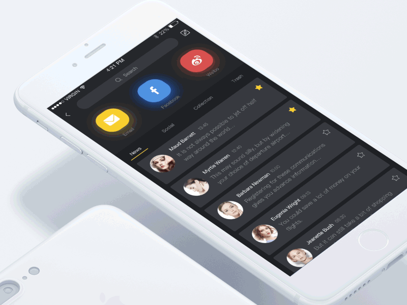 Drag Revised by Aaron Sherrill on Dribbble