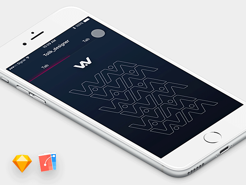 Top Tab Bar My Logo by Anatoliy Varentsov on Dribbble