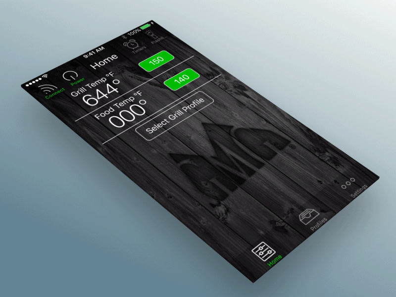 Green Mountain Grills iOS Interface Animation by Fyresite on Dribbble