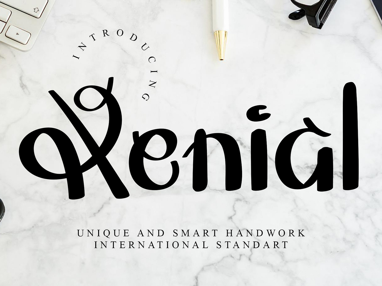 Xenial Font Display by Gia Letter on Dribbble