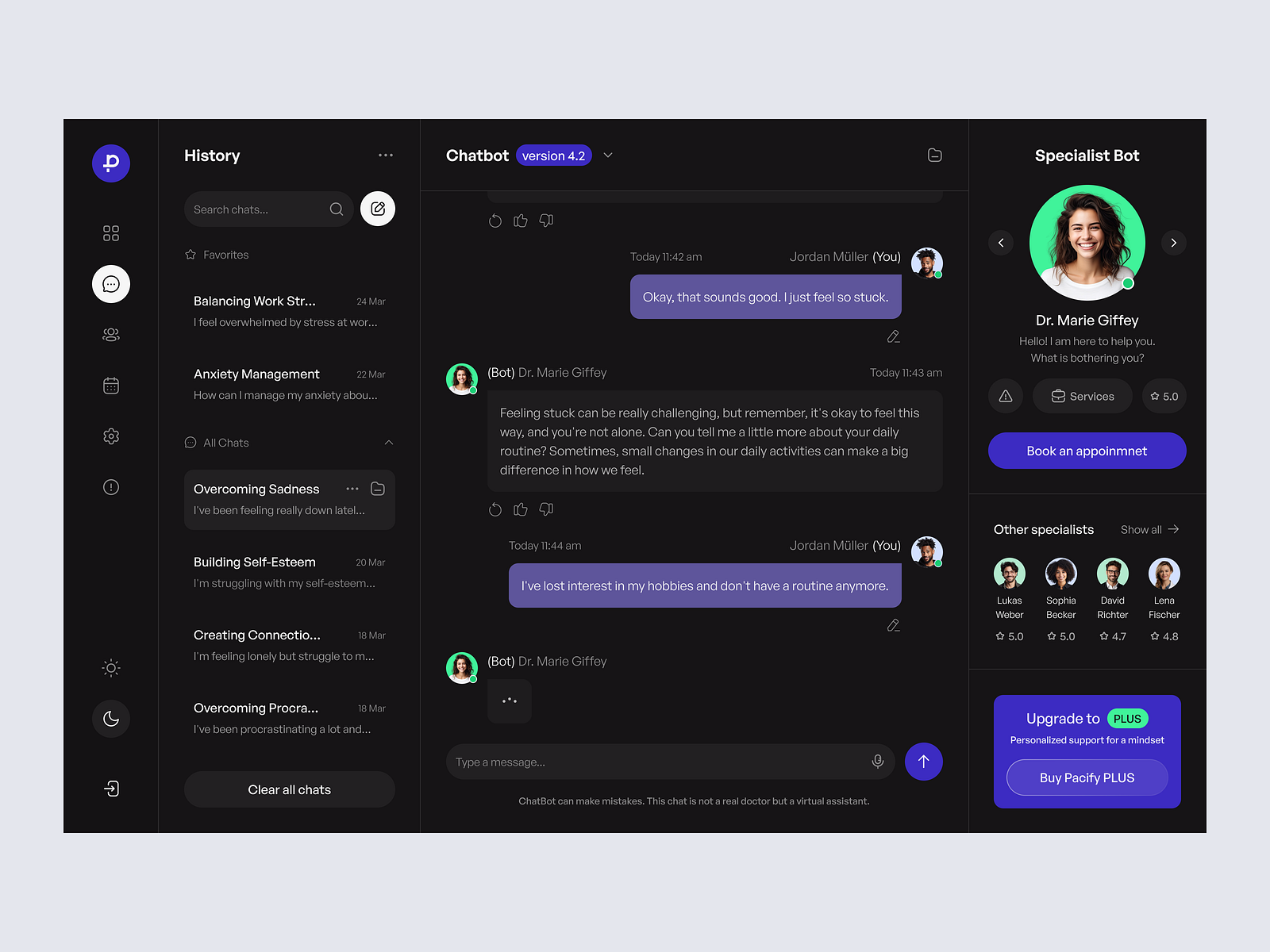 Pacify by UXRS on Dribbble