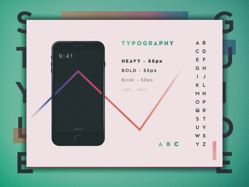 Guide to a style by Marco Bijl on Dribbble