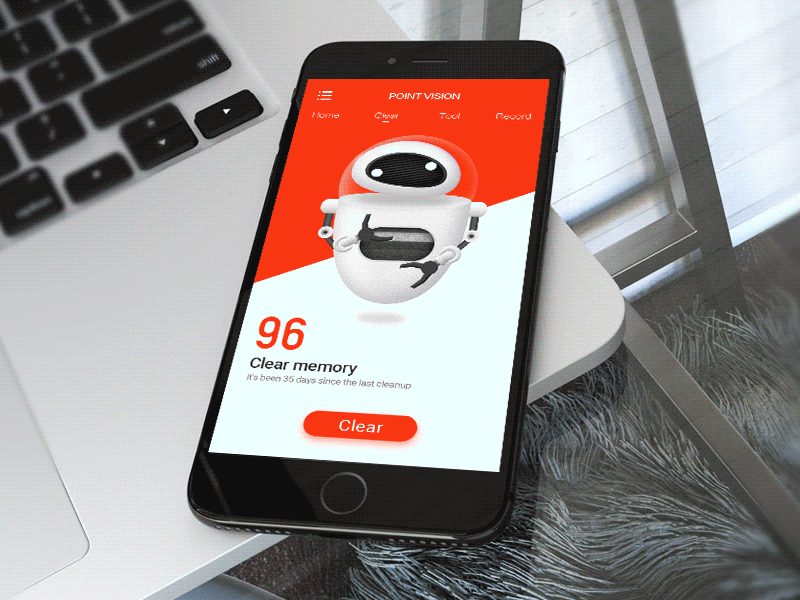 pp－robot 就是你了！ by Point Vision on Dribbble