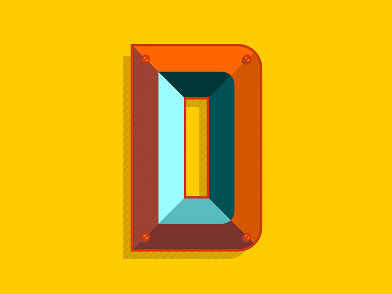 D by sadik 💀 on Dribbble