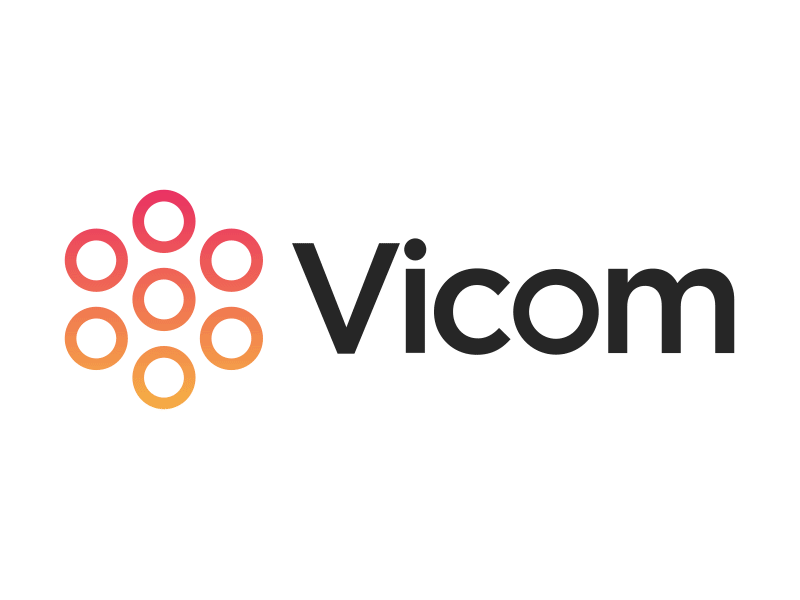 Vicom logo grid by David Liceaga on Dribbble
