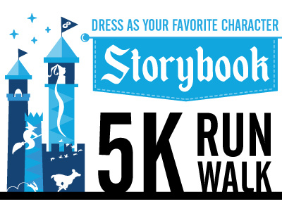5k Logo by Stephanie Valderrama on Dribbble