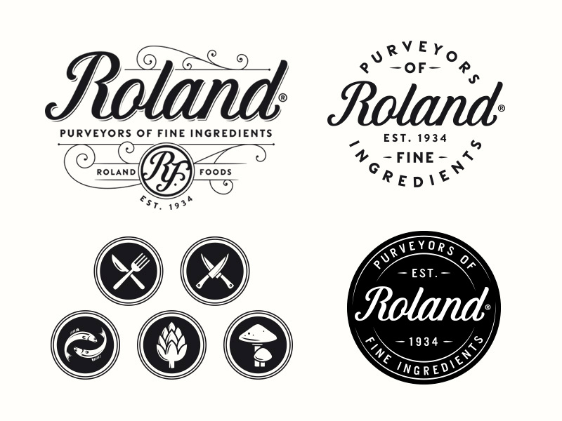 Roland Foods by Tobias Saul on Dribbble