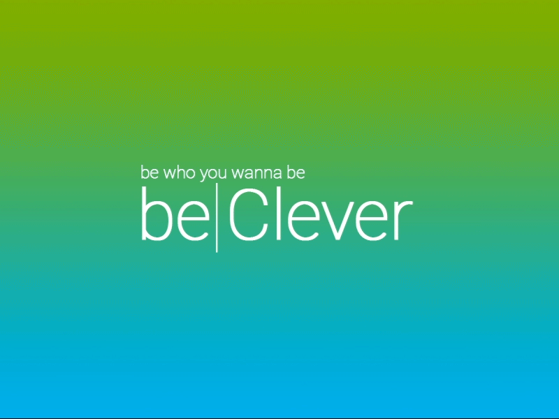 beClever Logo Animation by Andrey Babenko on Dribbble