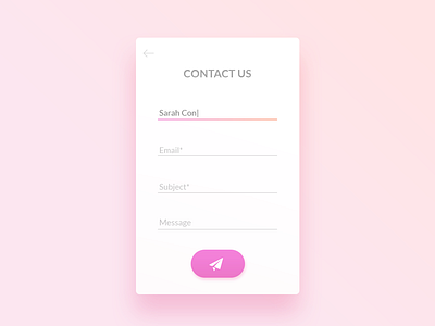 Contact Us UI designs, themes, templates and downloadable graphic ...